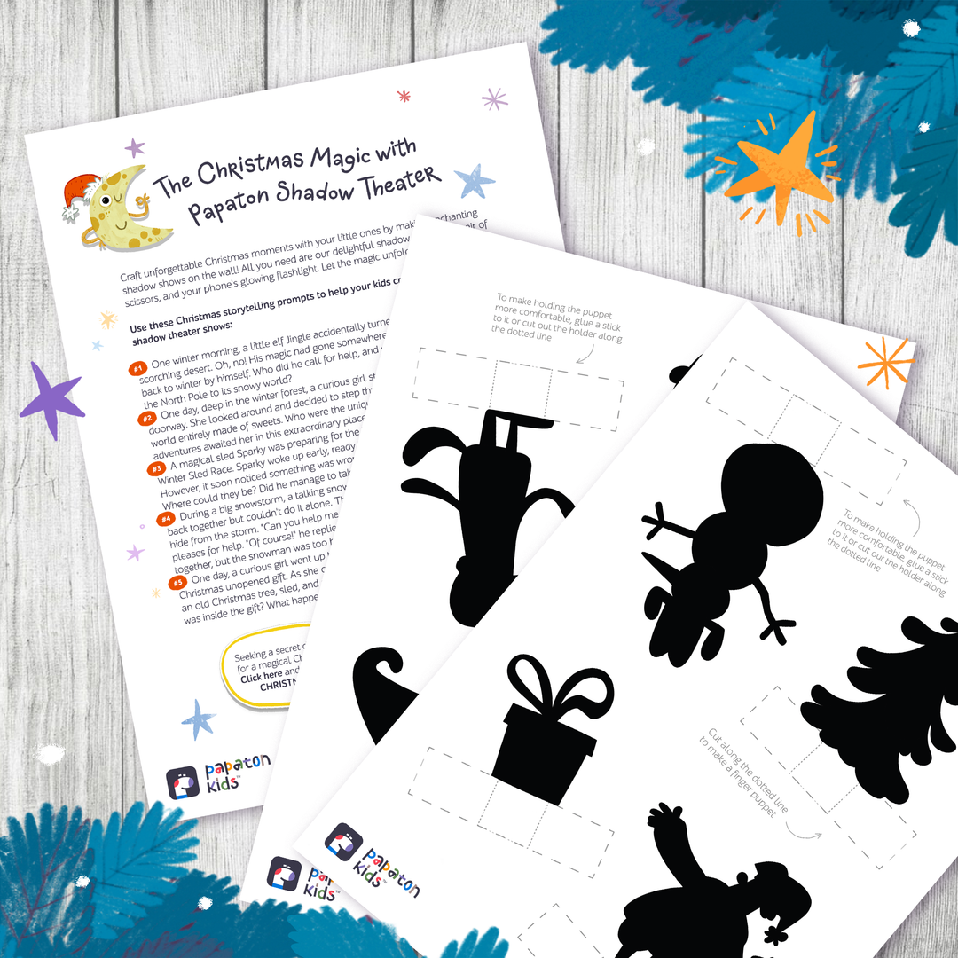 *FREE!* Christmas Shadow Stories - Papaton Shadow Theater – Papaton Kids